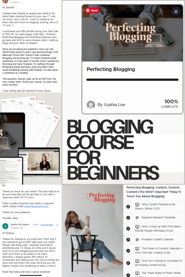 Perfecting Blogging Course Review [May 2024 Student] - Beauteapolitan